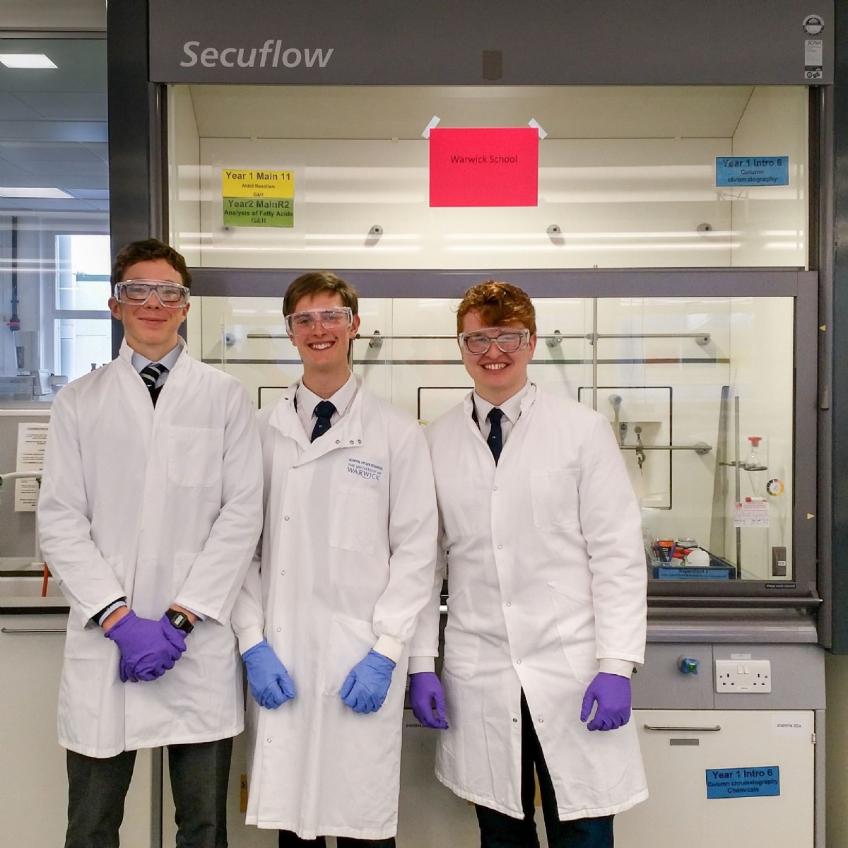 Warwick School - RSC Chemical Analysts