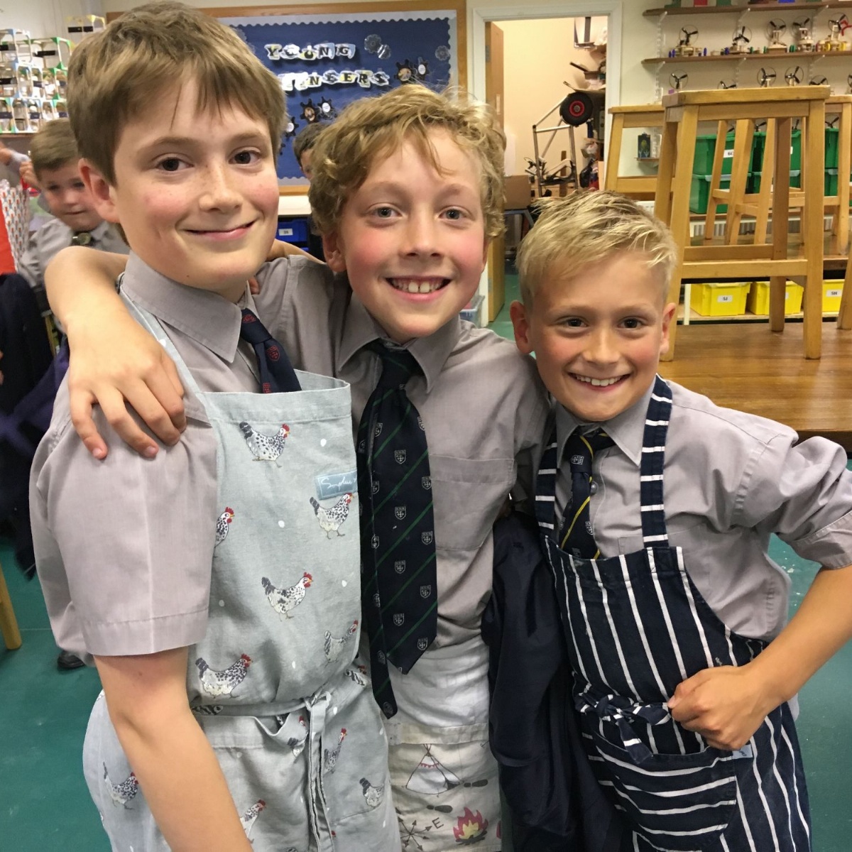 Warwick School - Bake Off finalists at the ready!