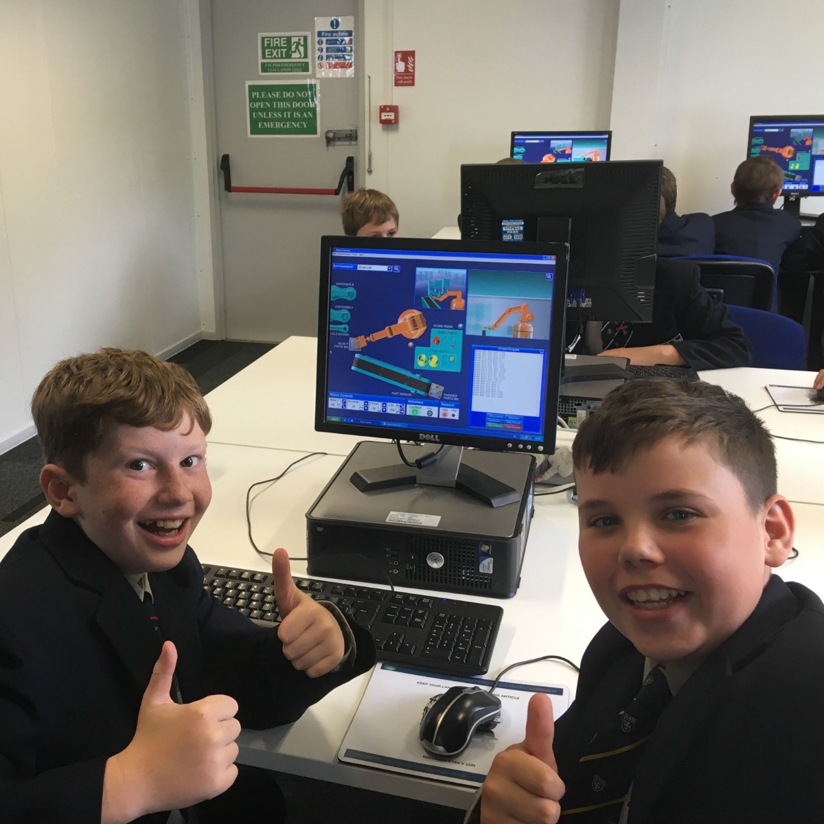 Warwick School - Year 6 at Jaguar Land Rover