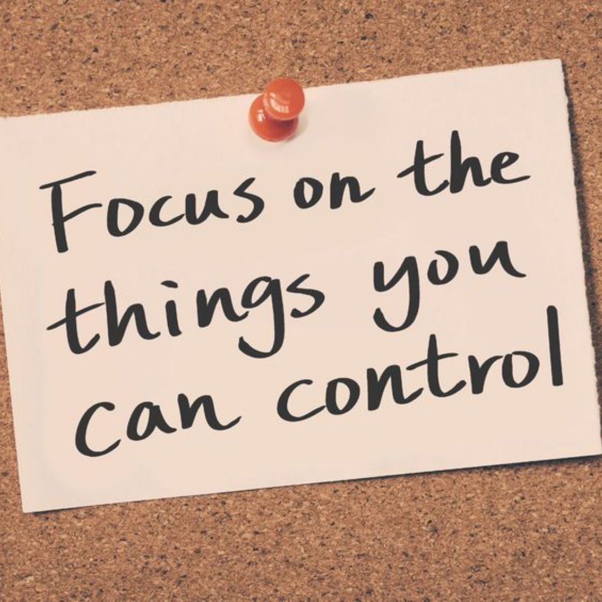 Warwick School - Control the Controllable.