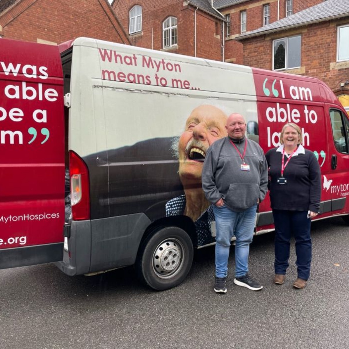 Warwick School - Uniform donations to Myton Hospice