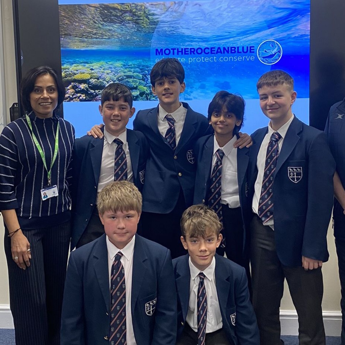 Warwick School - Ocean conservationist visit to IT
