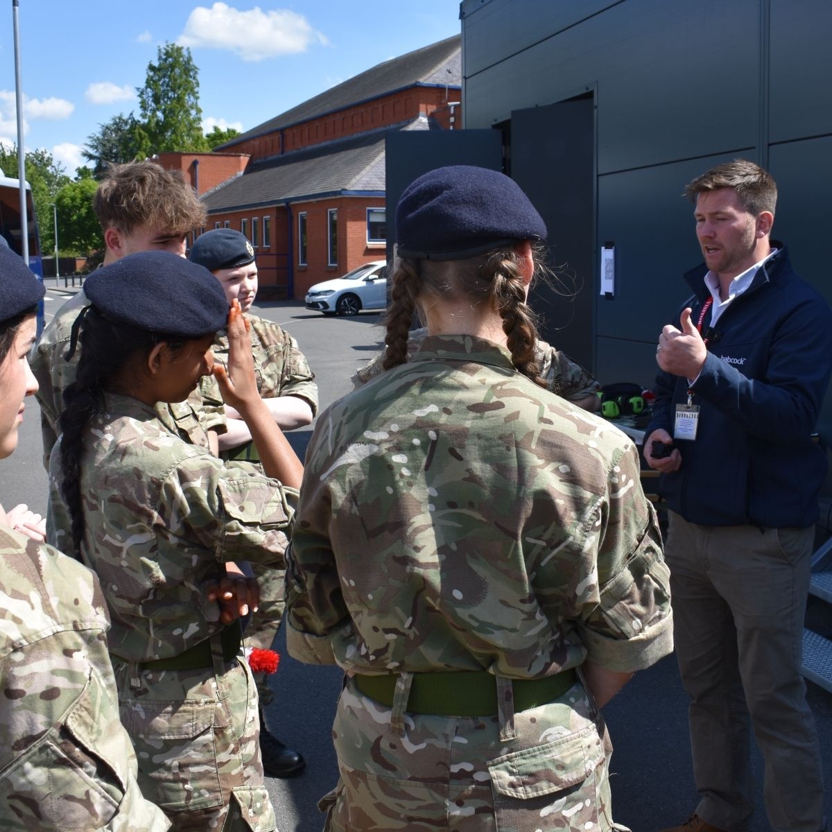 Warwick School - CCF Cadets bitten by simulations