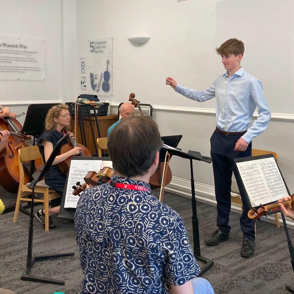 Warwick School - Warwick School conductors work with Orchestra of the ...